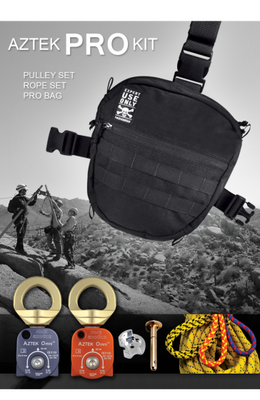 AZTEK Pulley System | Rock Exotica rope rescue and rigging pulley system