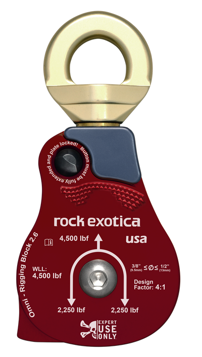 Pulleys | Rock Exotica rope rescue and rigging pulleys