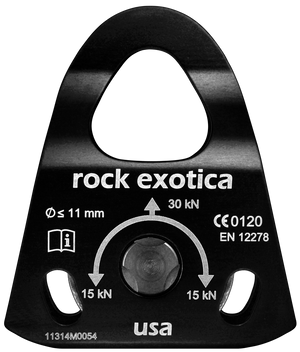 Rock Exotica Products | Carabiner Made In USA | Large Rope Pulleys